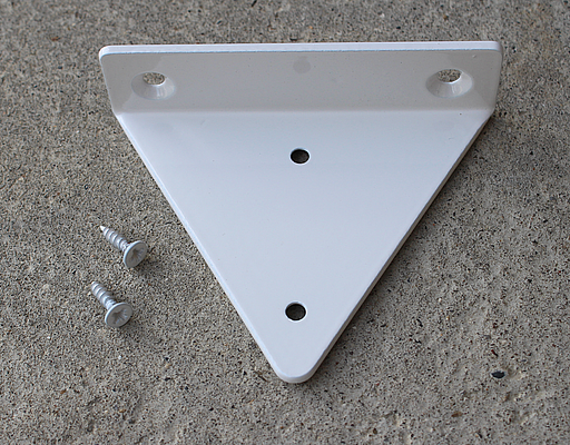 Hyldeholder vinkel 80x100x25 mm, FLERE FARVER