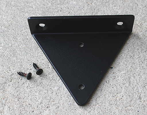 Hyldeholder vinkel 80x100x25 mm, FLERE FARVER