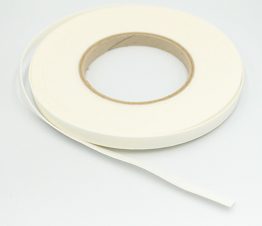 Filt - selvklæbende - 1 mm tykt, hvid kunststof (pr. meter) - flere va