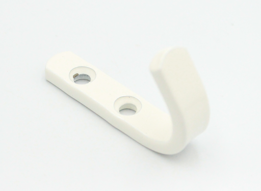 Knag 13x60 mm, hvidmalet metal