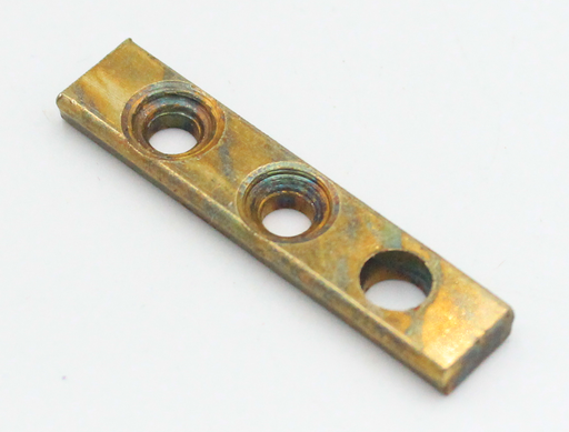 Pindhængsel 40x9 mm (hundel), gultonet stål