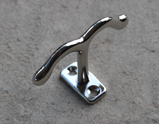 Knag 78x55 mm med 2 arme, metal