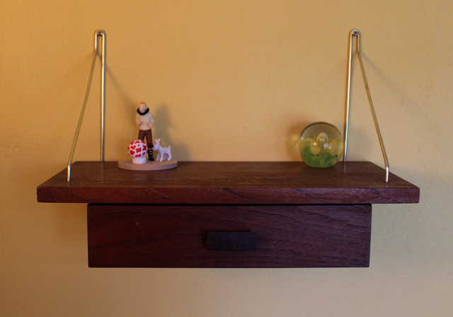 Hyldeholder Ø4x244 mm, messingfarvet metal (H+V = 1 sæt)