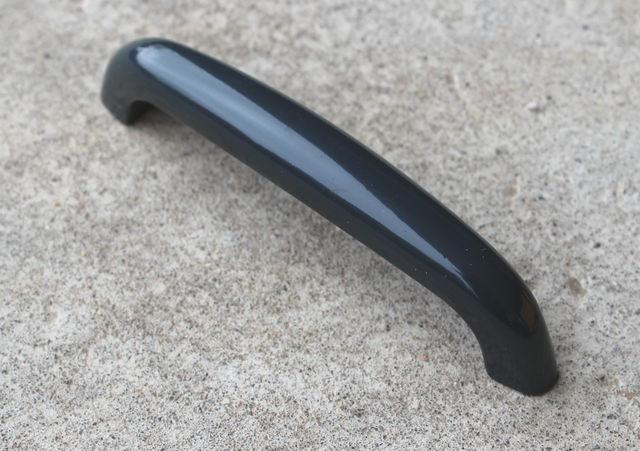 Metalgreb 15x25 mm, grå med lak (RAL 7018)